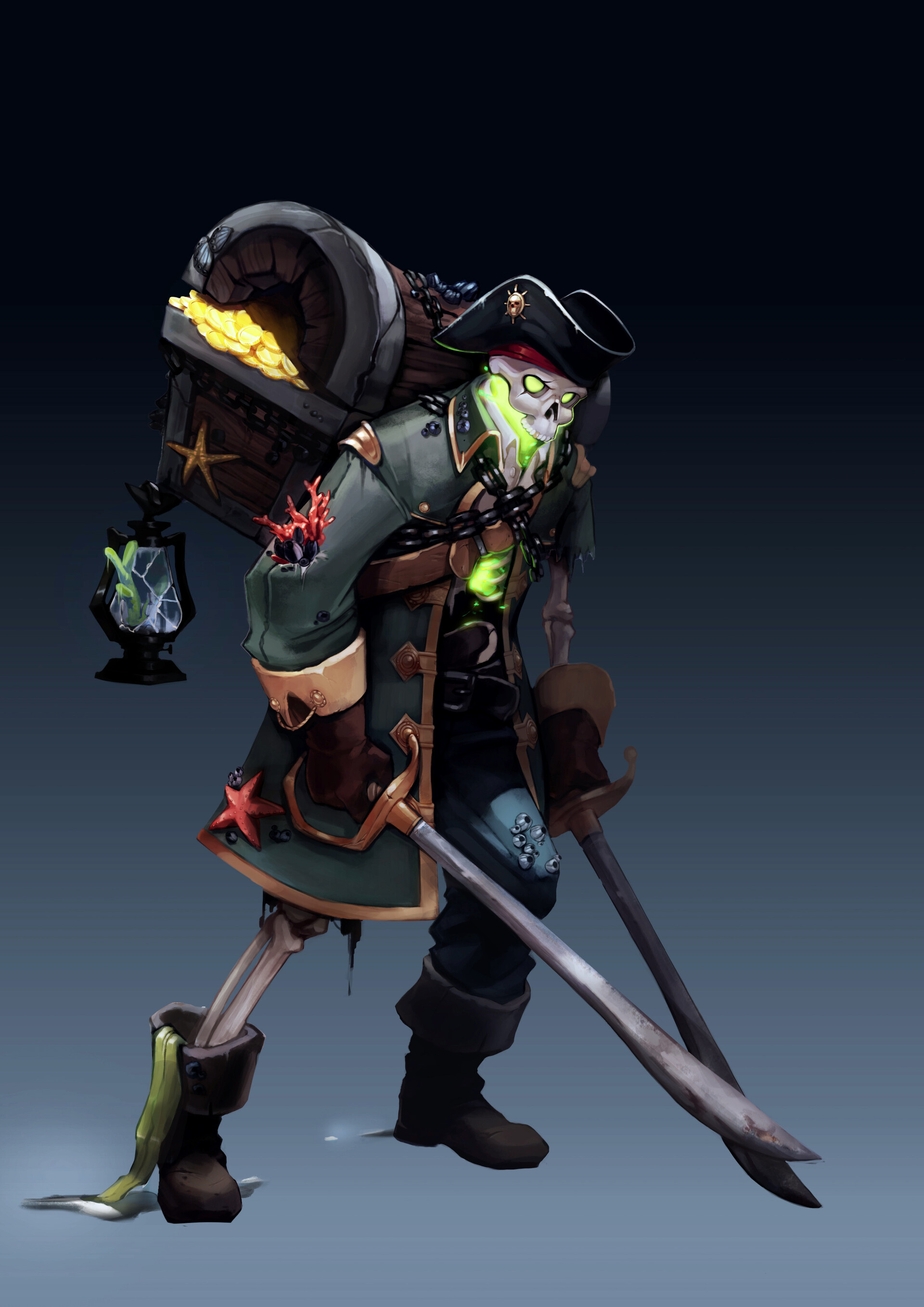 ArtStation - Undead pirate