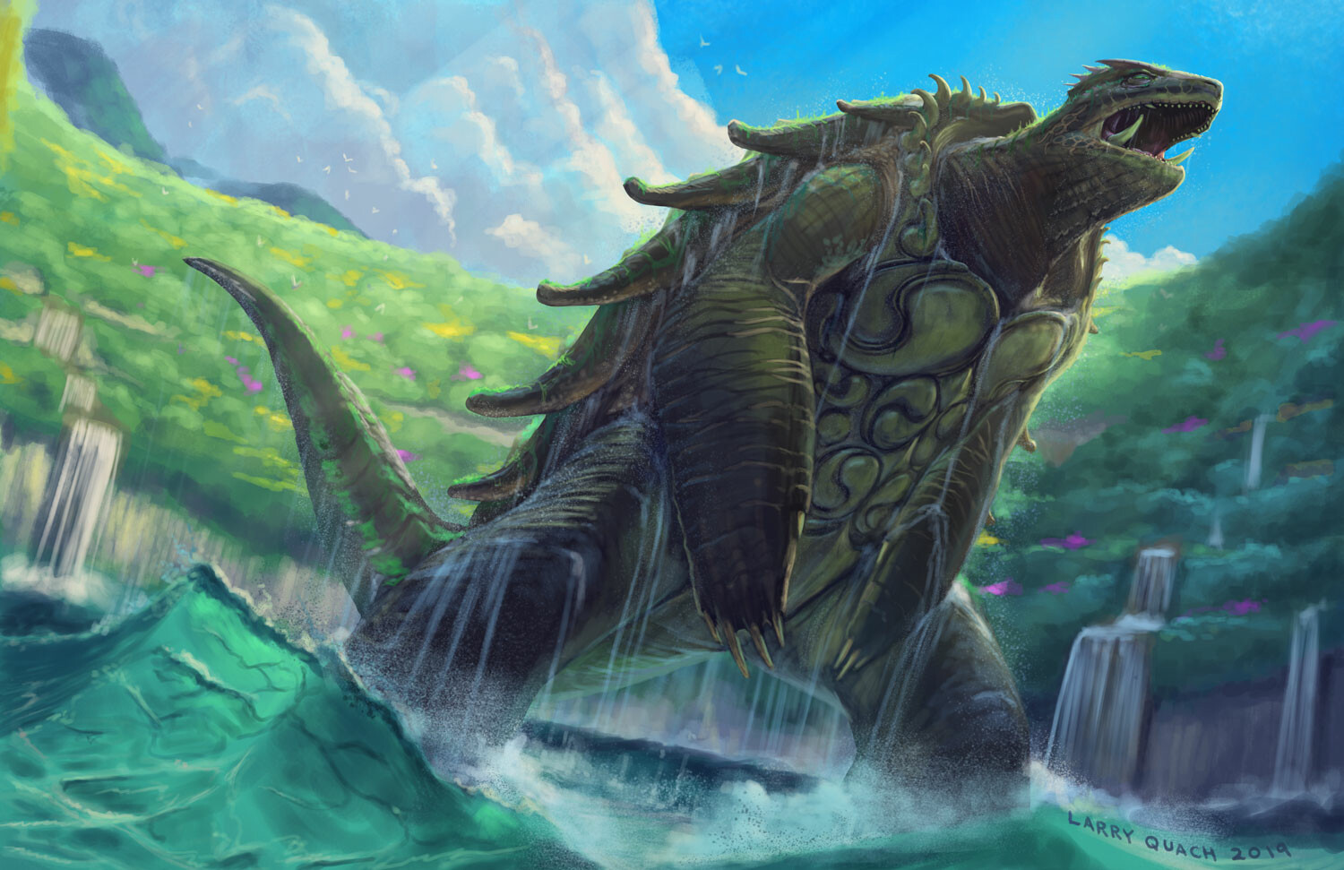 ArtStation - Gamera Redesign