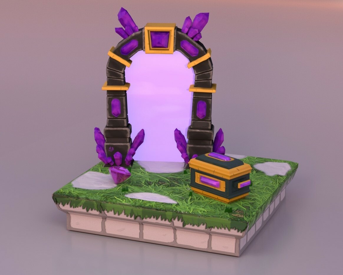 ArtStation - Spyro inspired prop design