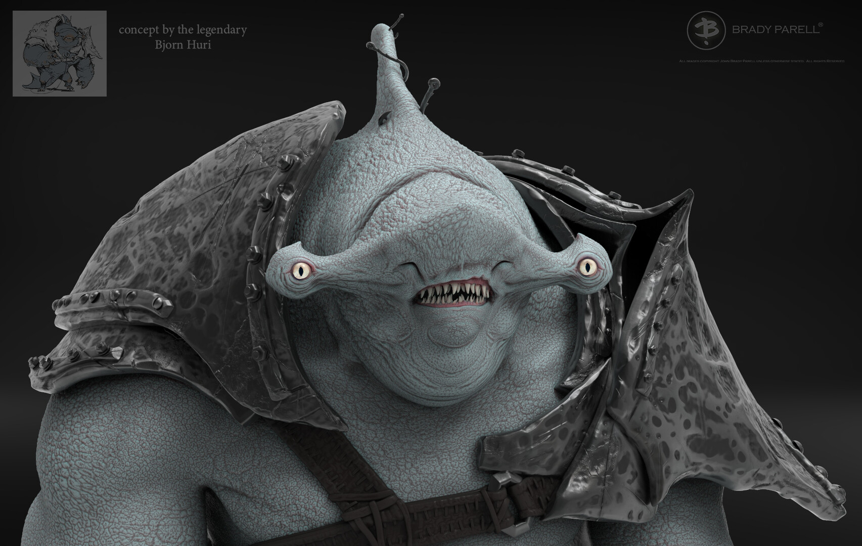 ArtStation - Hammerhead Derpmonster