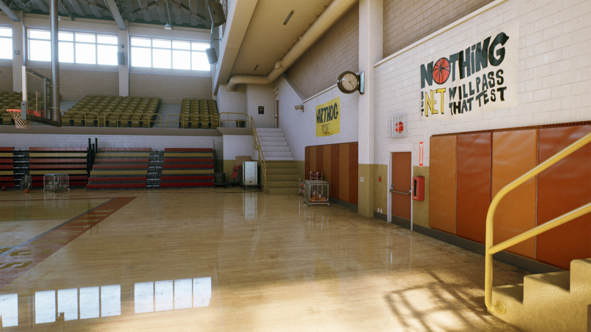 Dekogon Studios - Warthogs Basketball - Highschool Gym (UE4)