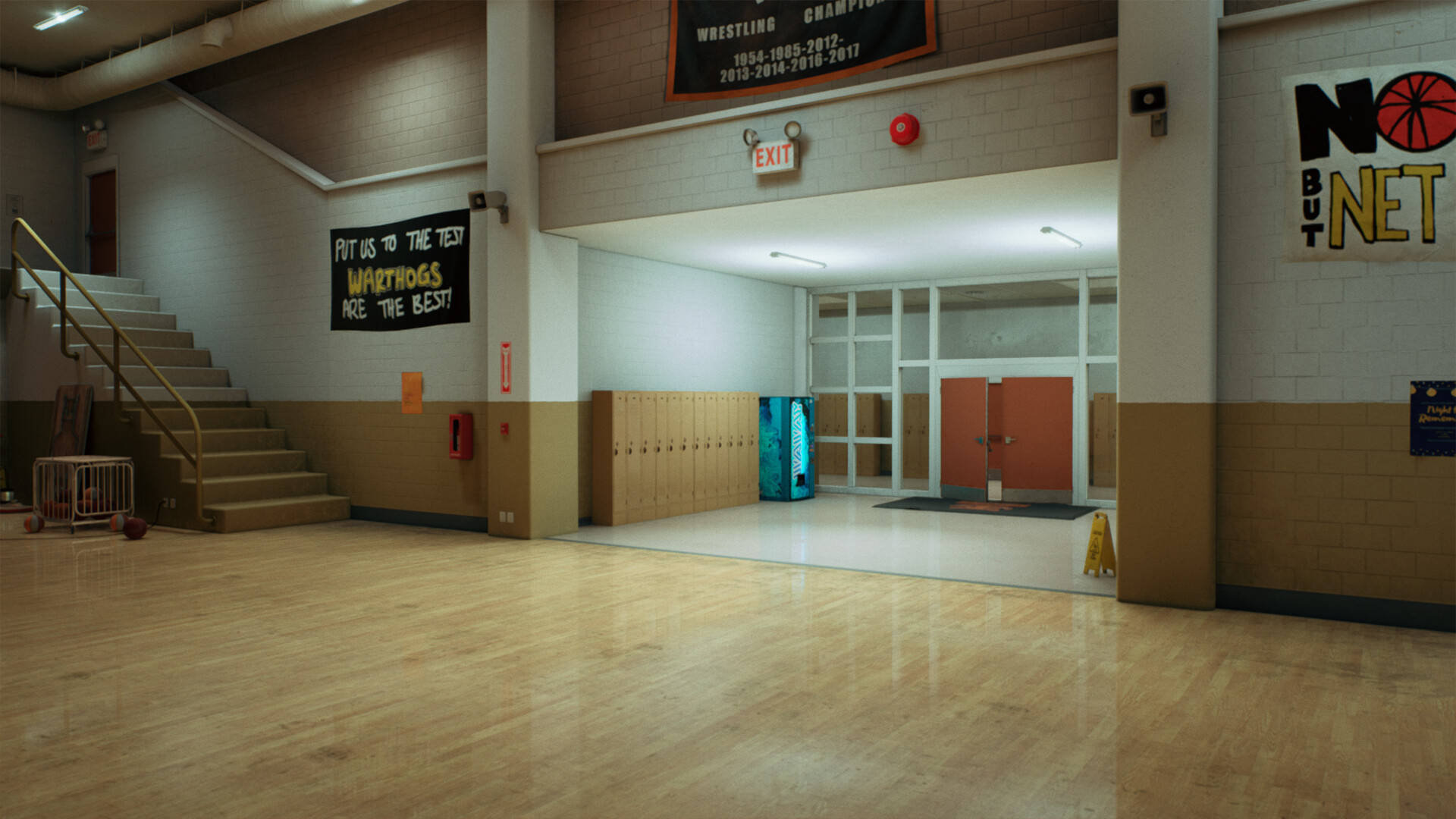 Dekogon Studios - Warthogs Basketball - Highschool Gym (UE4)