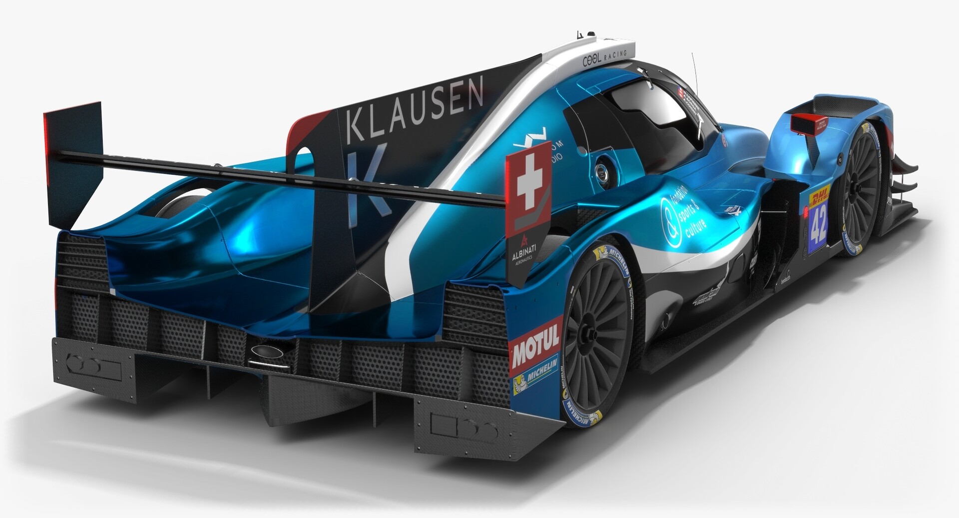 OpticalDreamSoft - Cool Racing WEC LMP2 Season 2019 2020 Oreca 07 3D model