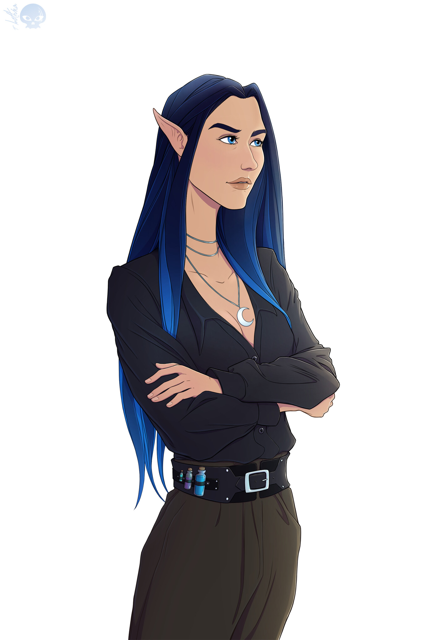 ArtStation - Mira, Shadow Sorcerer