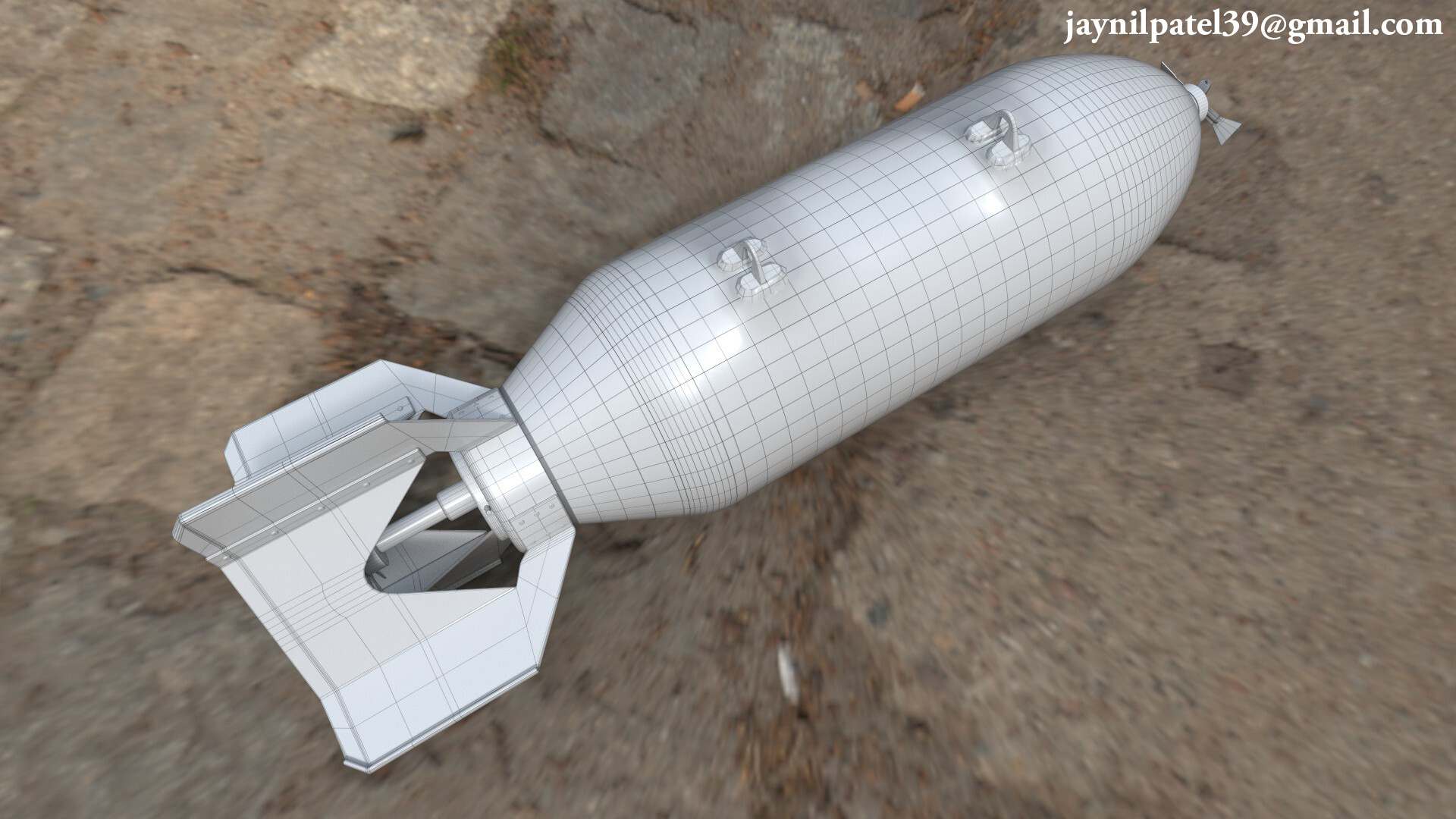 Jaynil Patel - WW2 U.S. ANM109A1 500 - Pound Aircraft Bomb