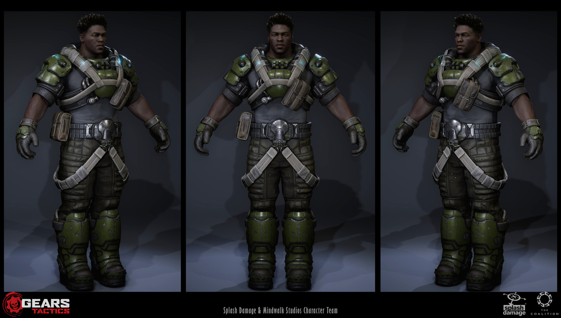 Ben Davis - Gears Tactics - Grunt Armours