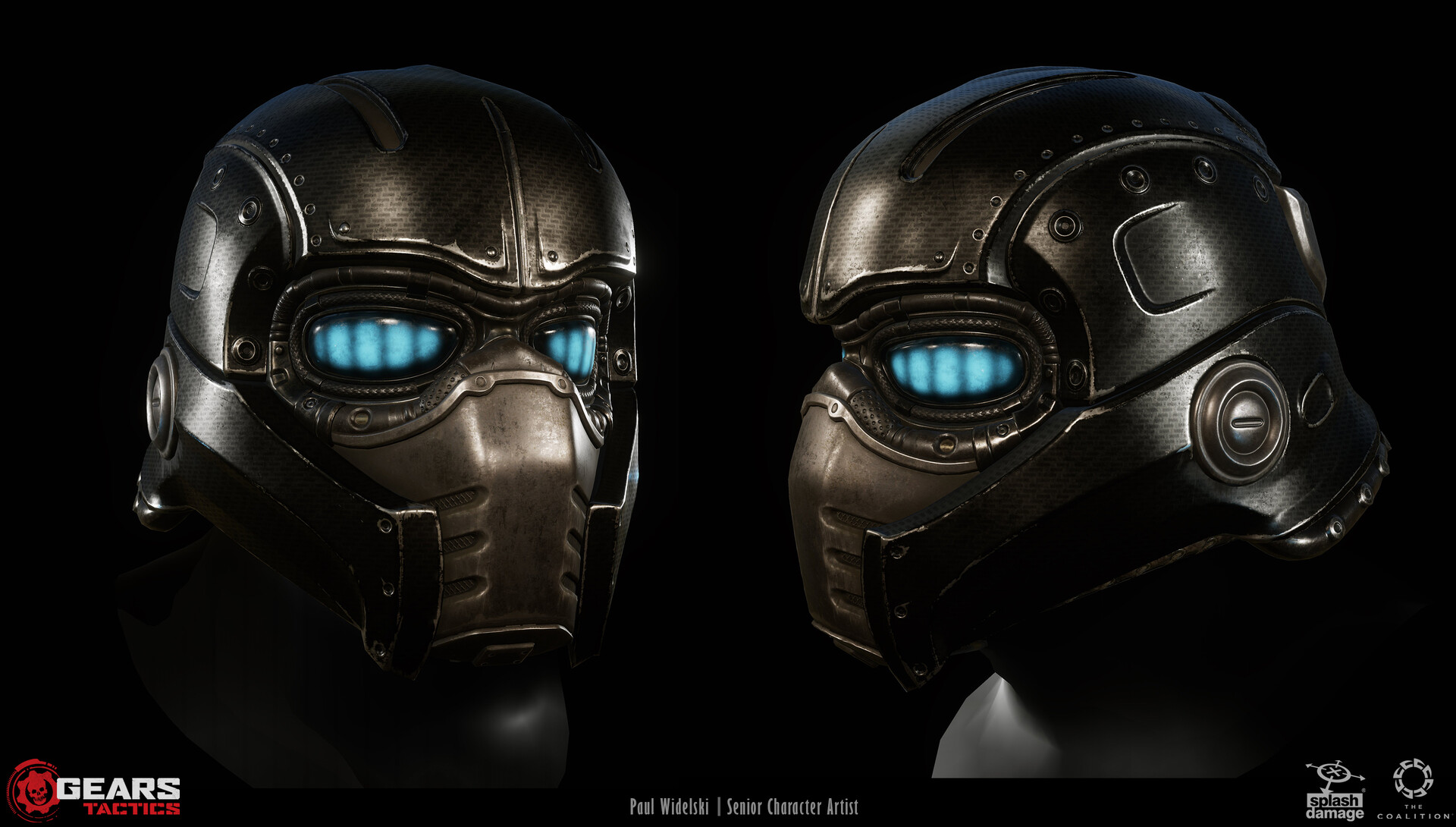 Paul Widelski - Gears Tactics - Onyx Helmet