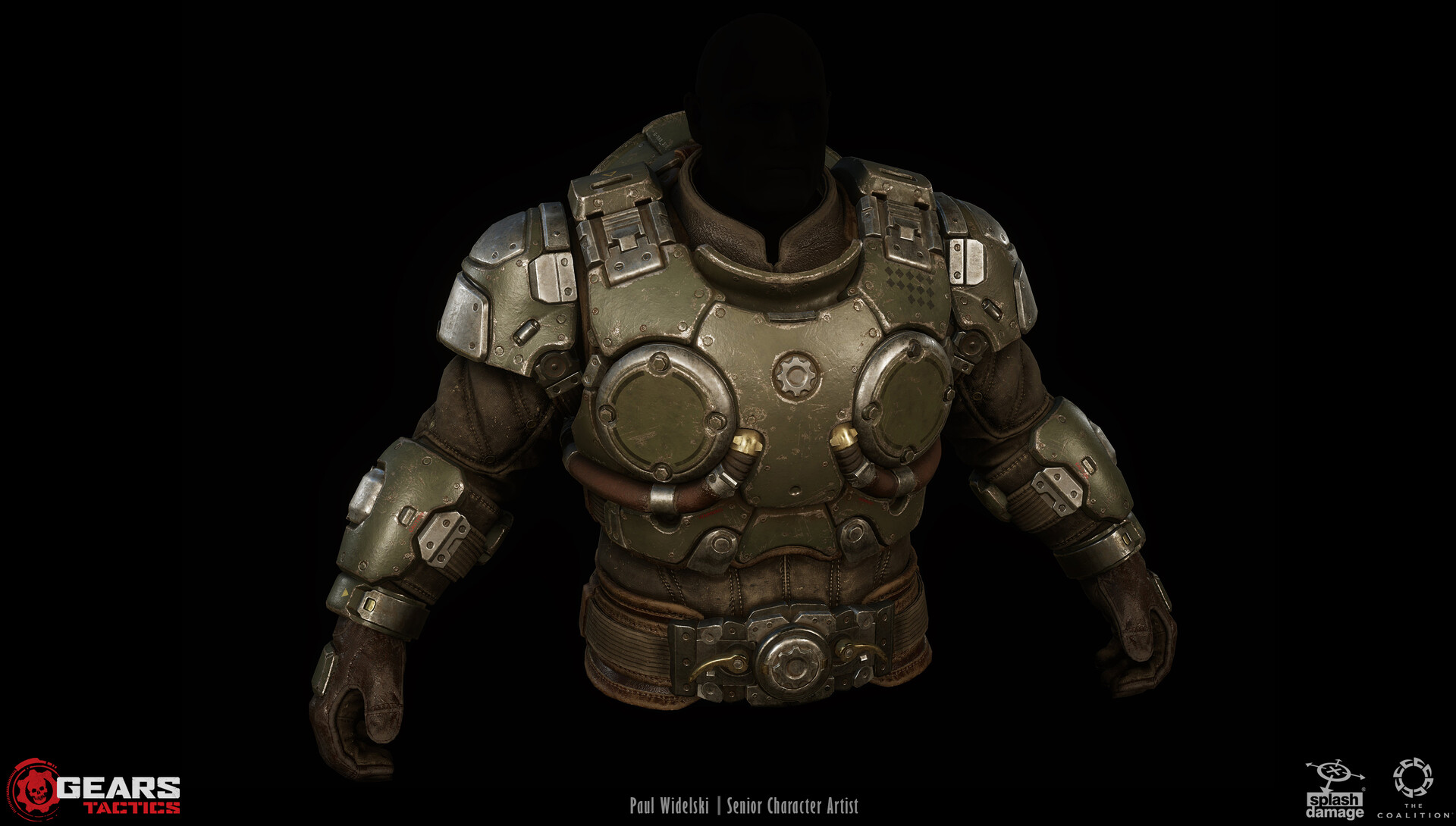 Paul Widelski - Gears Tactics - Sid Armour