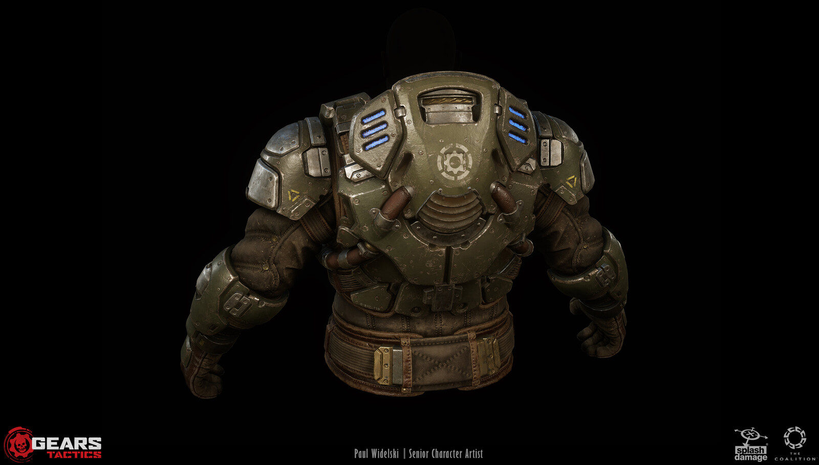 Paul Widelski - Gears Tactics - Sid Armour