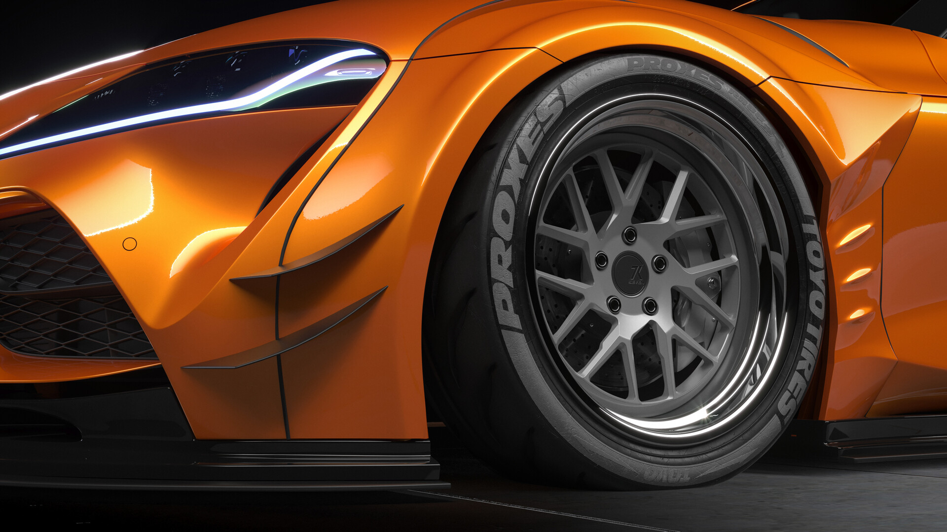 Jota Automotive - Toyta Supra JOTA edition studio set