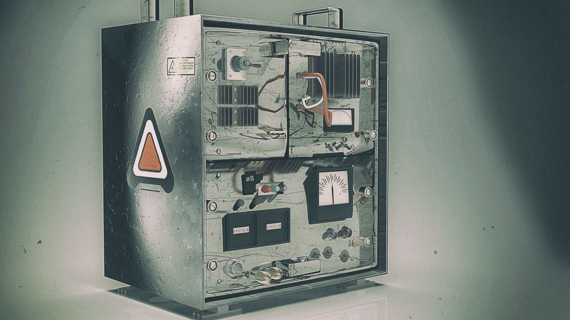 ArtStation - Electronic panel 80's