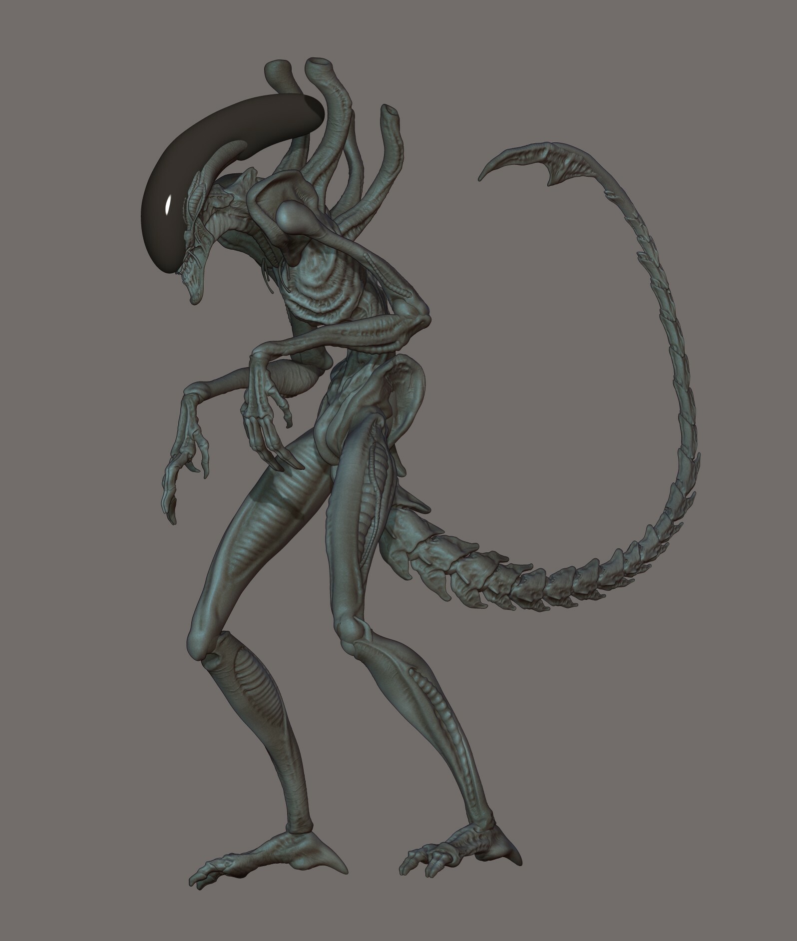 ArtStation - Alien fan art for Alien Day