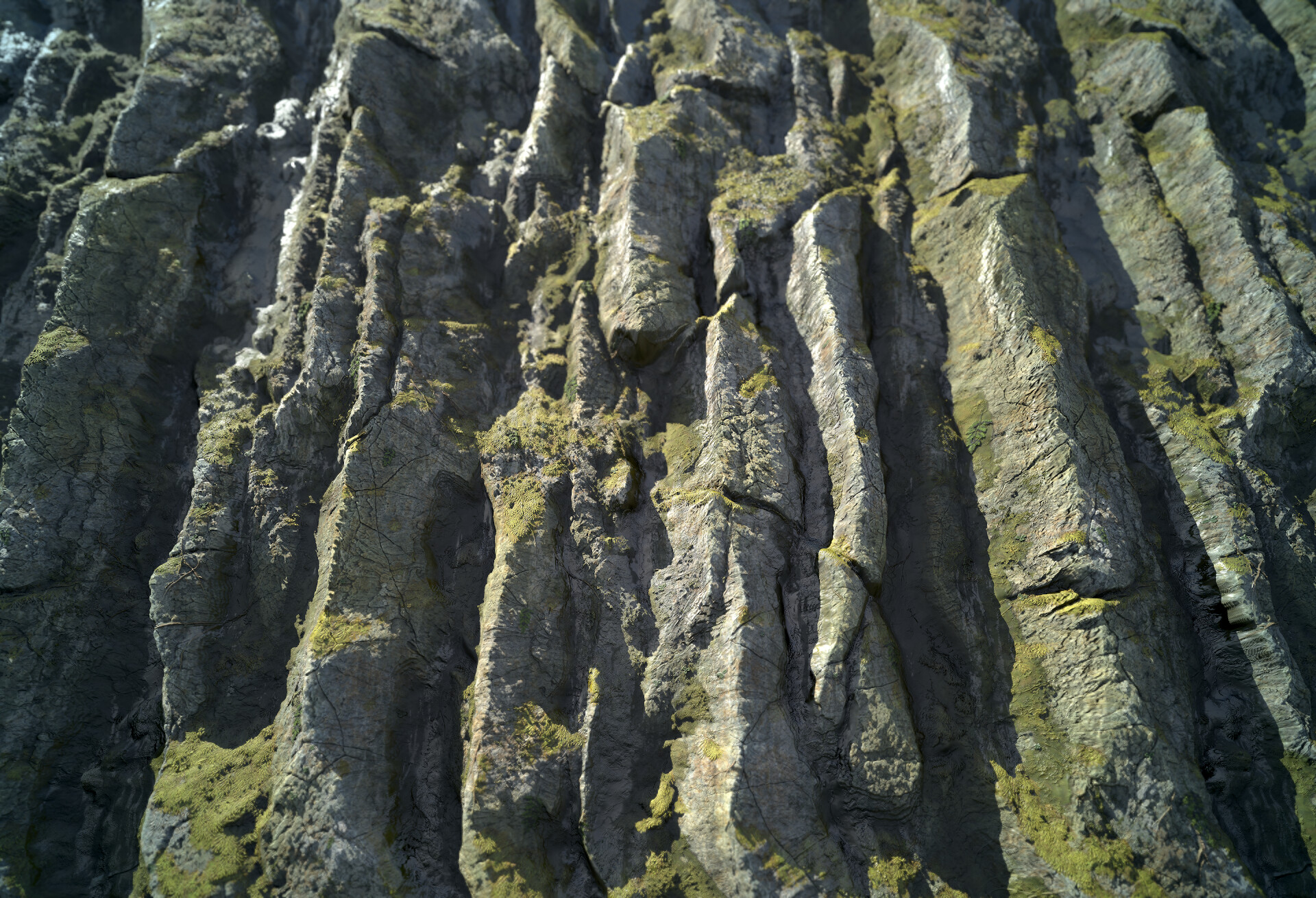 MJ - Mossy Rock Cliff