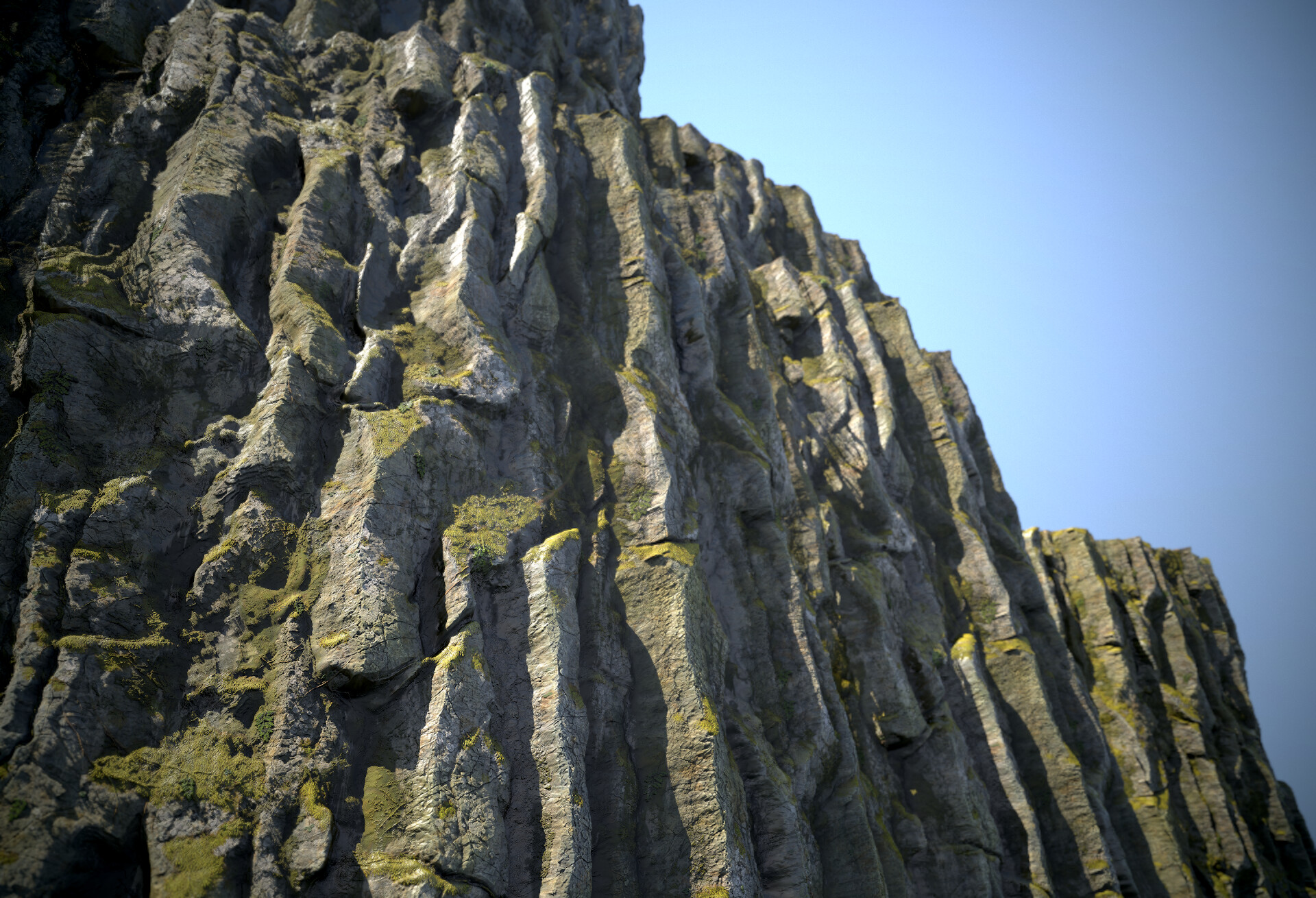 MJ - Mossy Rock Cliff