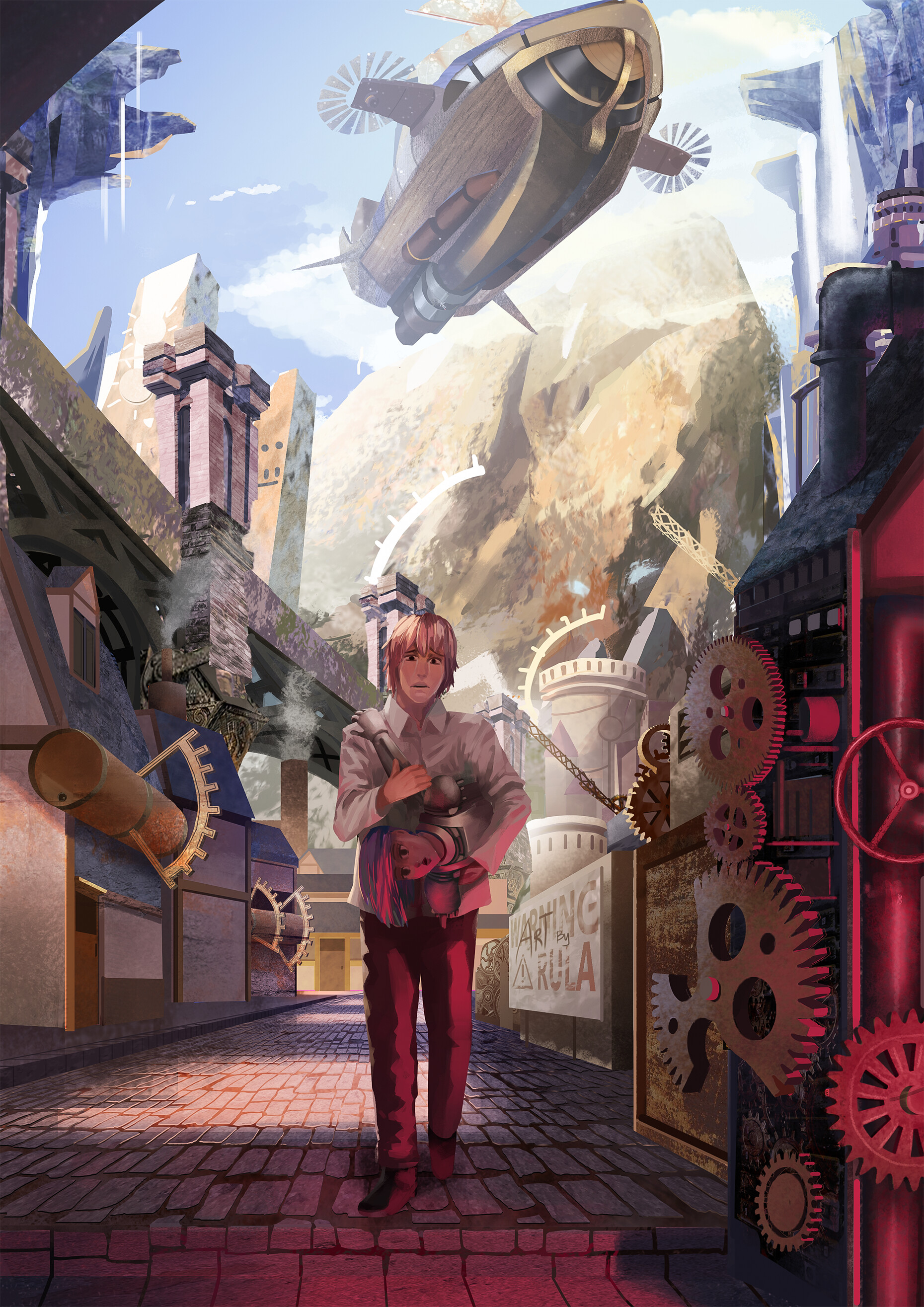 ArtStation - Escaping Through Crosspoint