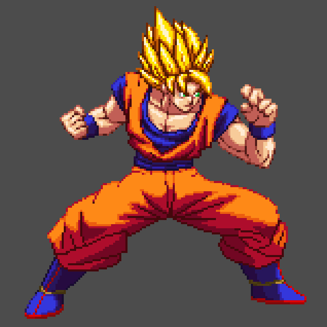 Andrew “Hien” Rattanakongkham - SSJ Goku Revamp Sprite