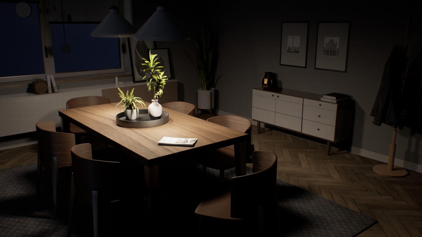Arthur Cantin - UE4 Lighting study