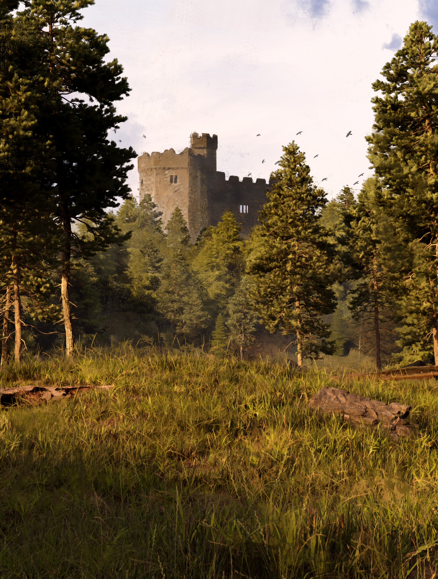 ArtStation - Forgotten Castle