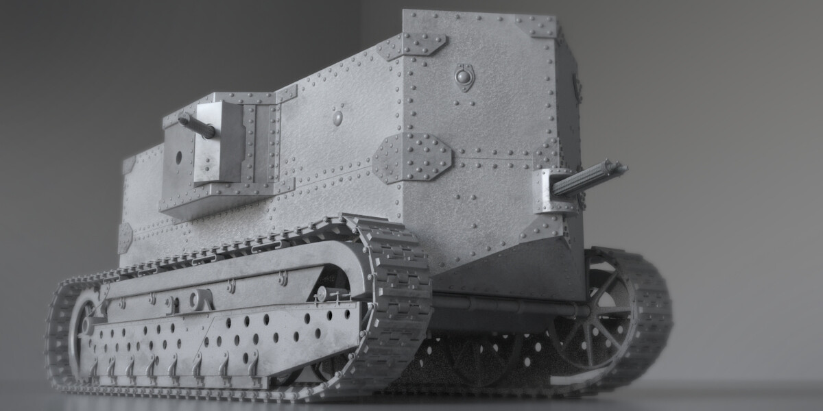 ArtStation - Tank Holt 1917