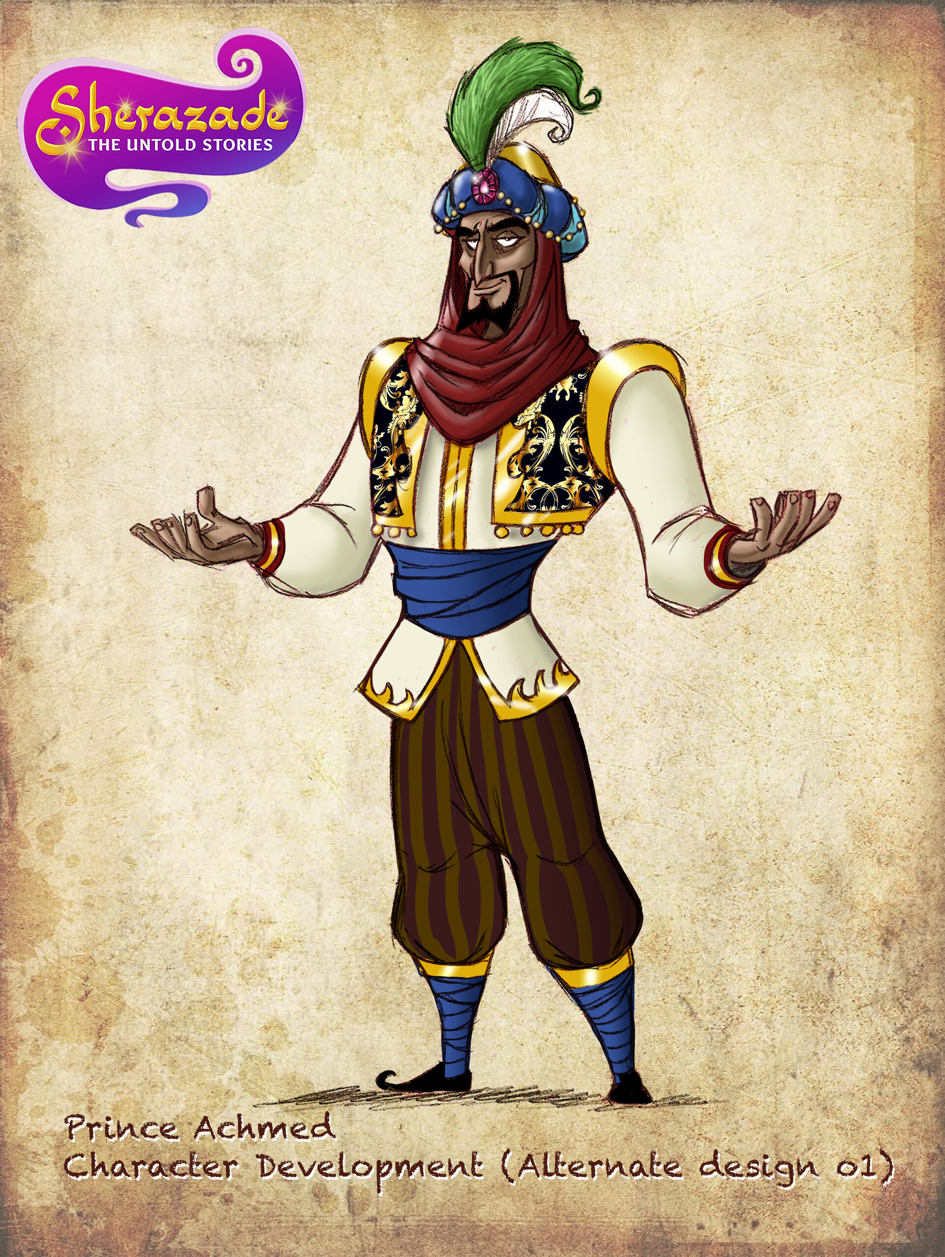 Manolo Trujillo - "Prince Achmed" Character Development (for Hahn Film AG)