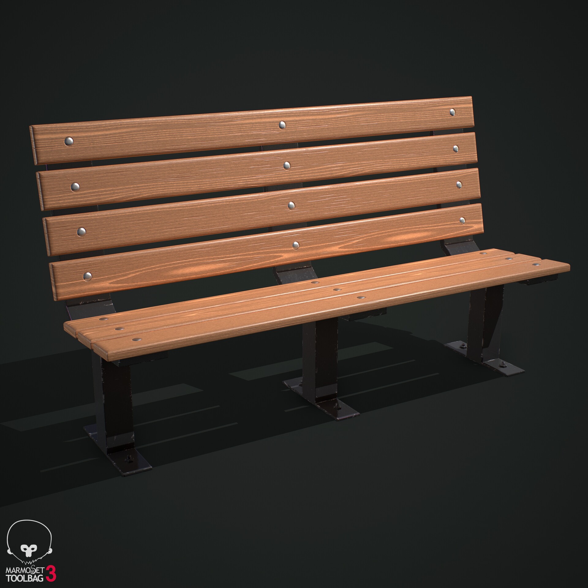 Travis Bridges - Park Bench