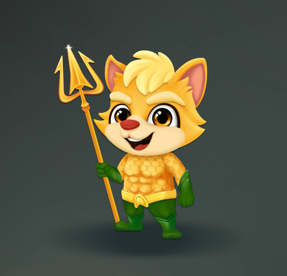 ArtStation - Golden Arthur Dog