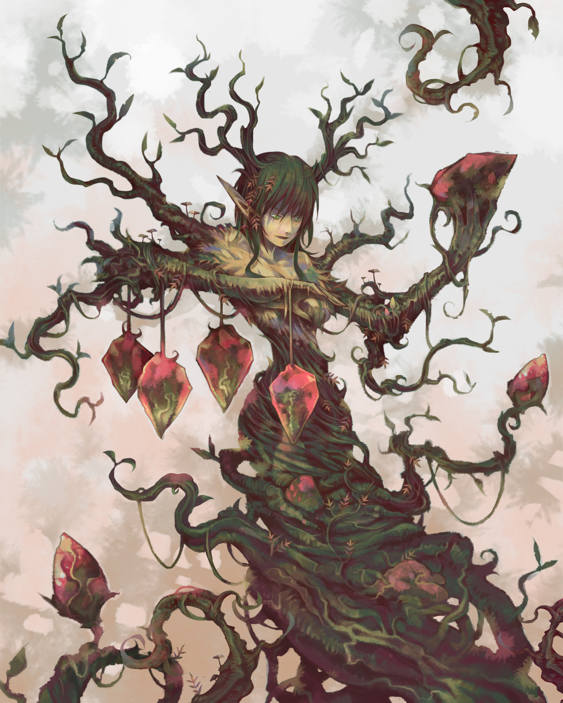 ArtStation - Crystal Rose Mandrake
