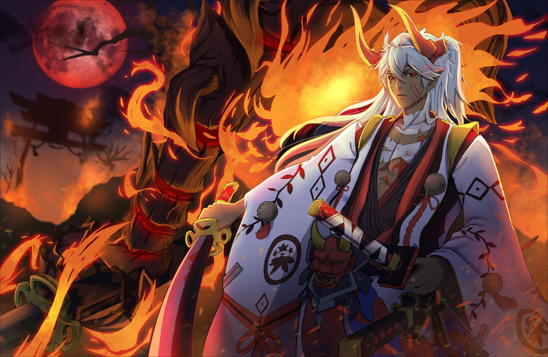 ArtStation - Onikiri skin