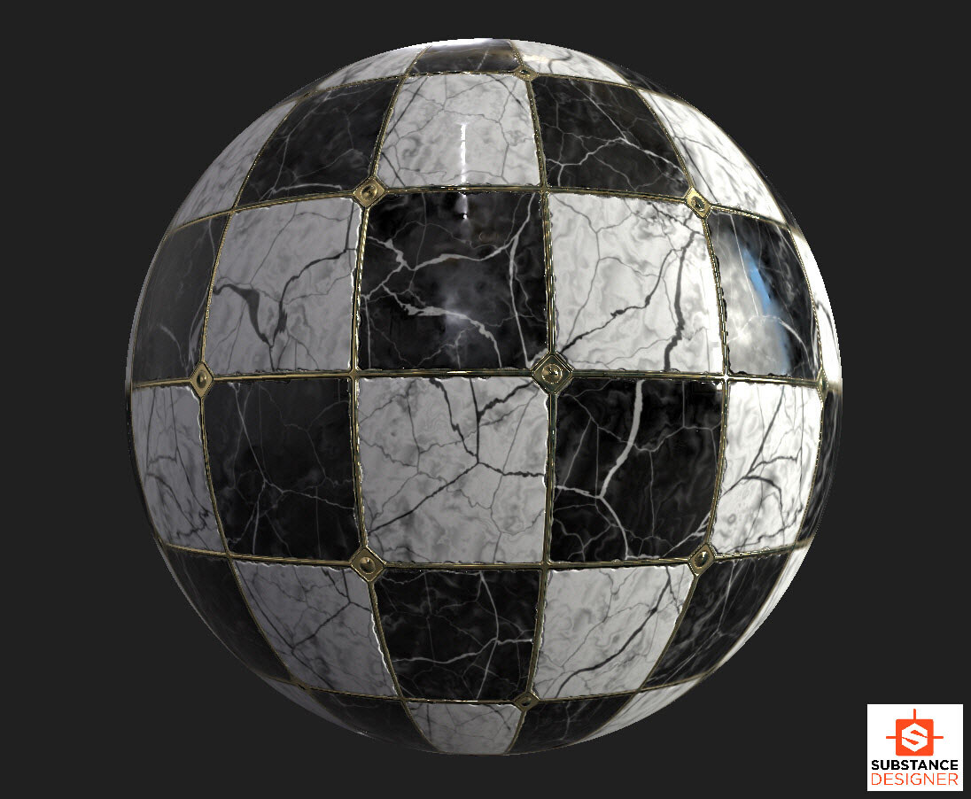 ArtStation - MarbleTile