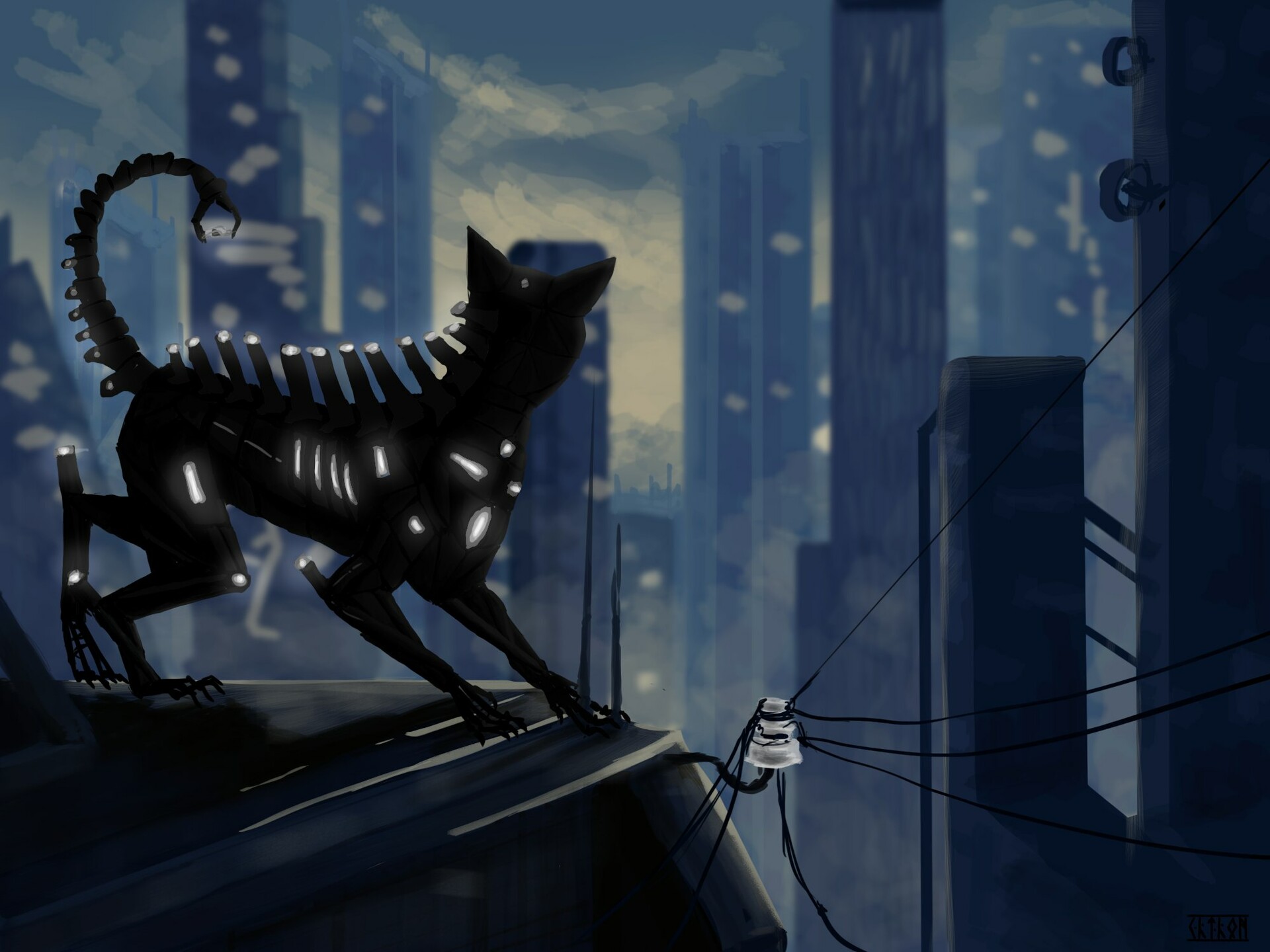 ArtStation - Cybercat
