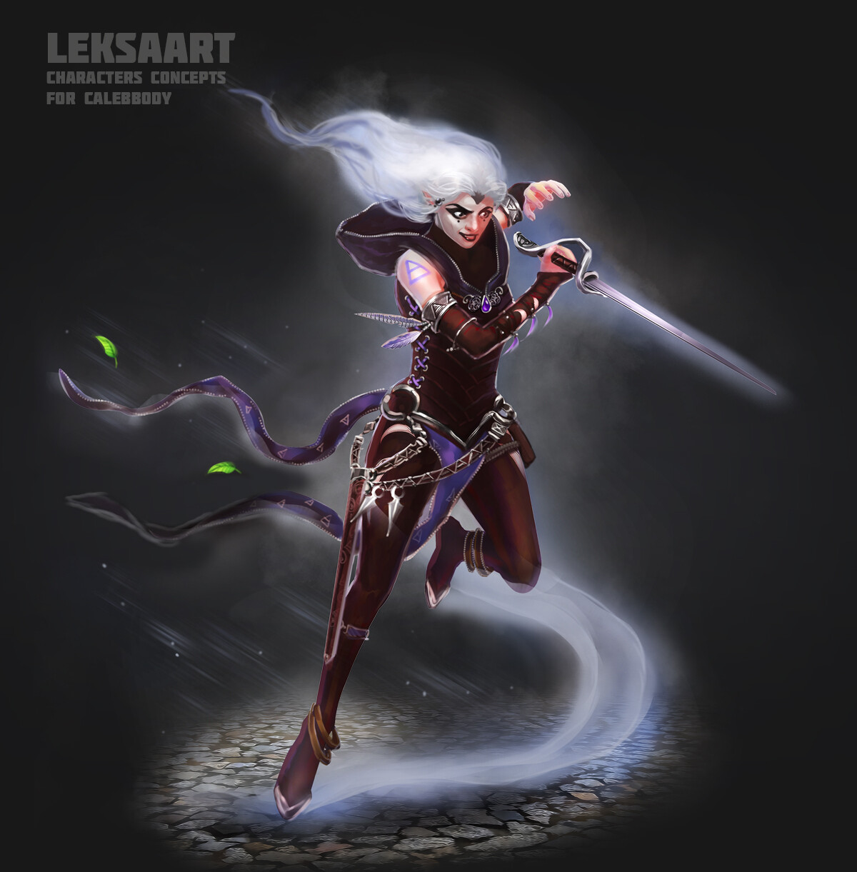 ArtStation - Air elemental female