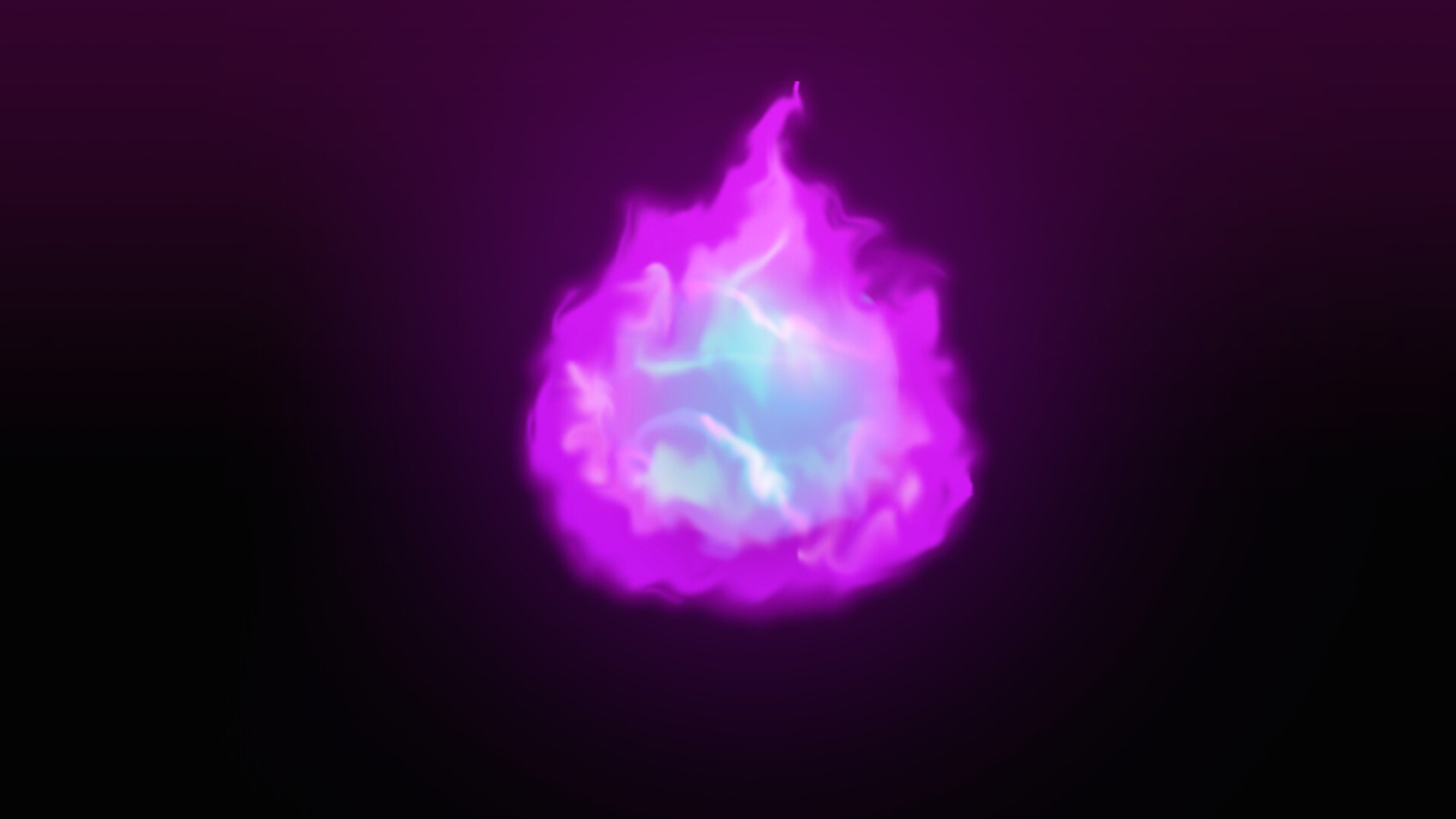 Dark Purple Flames