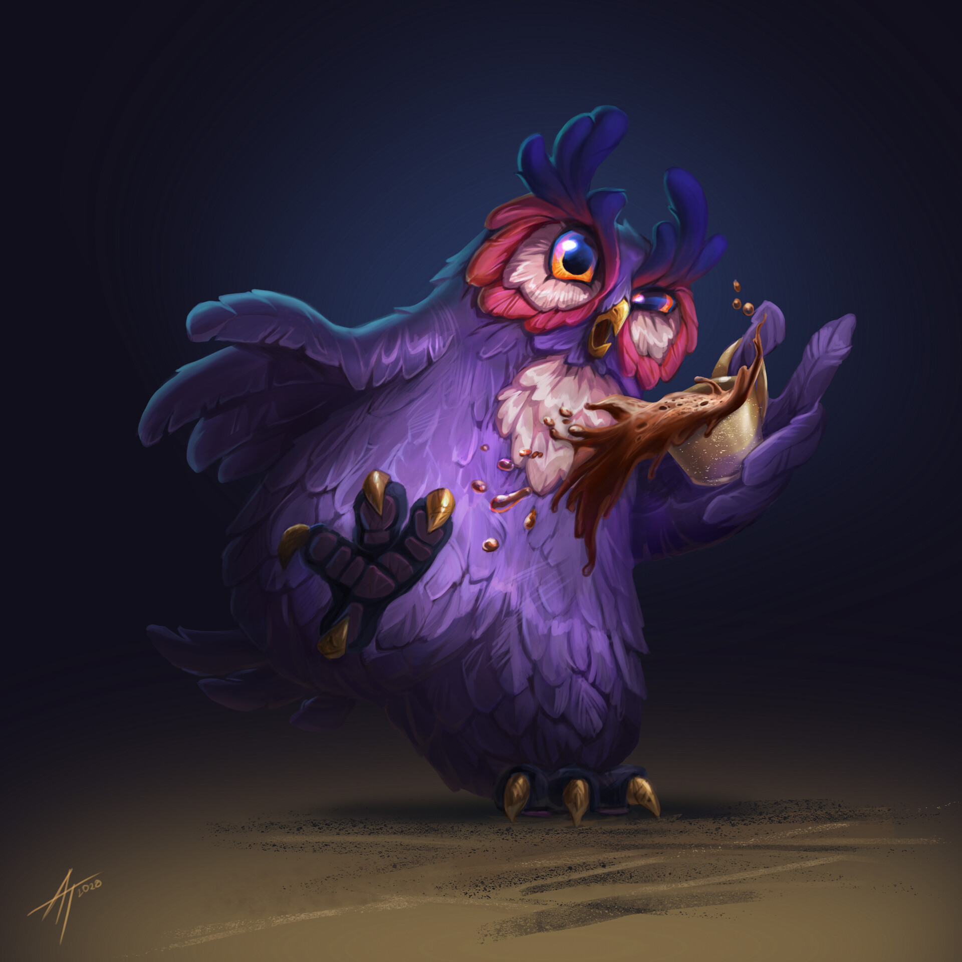 ArtStation - CLUMSY OWL.