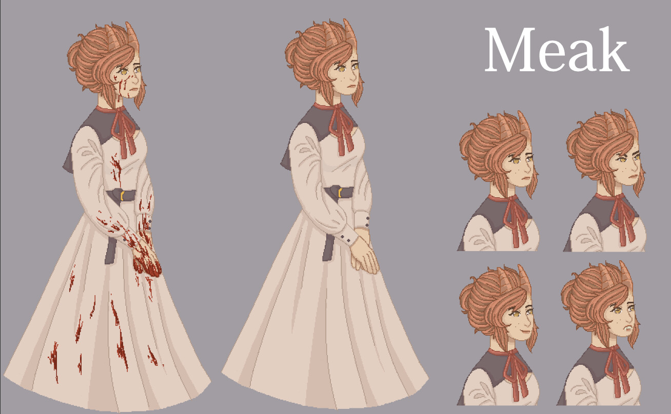 ArtStation - Meak - pixel sprite