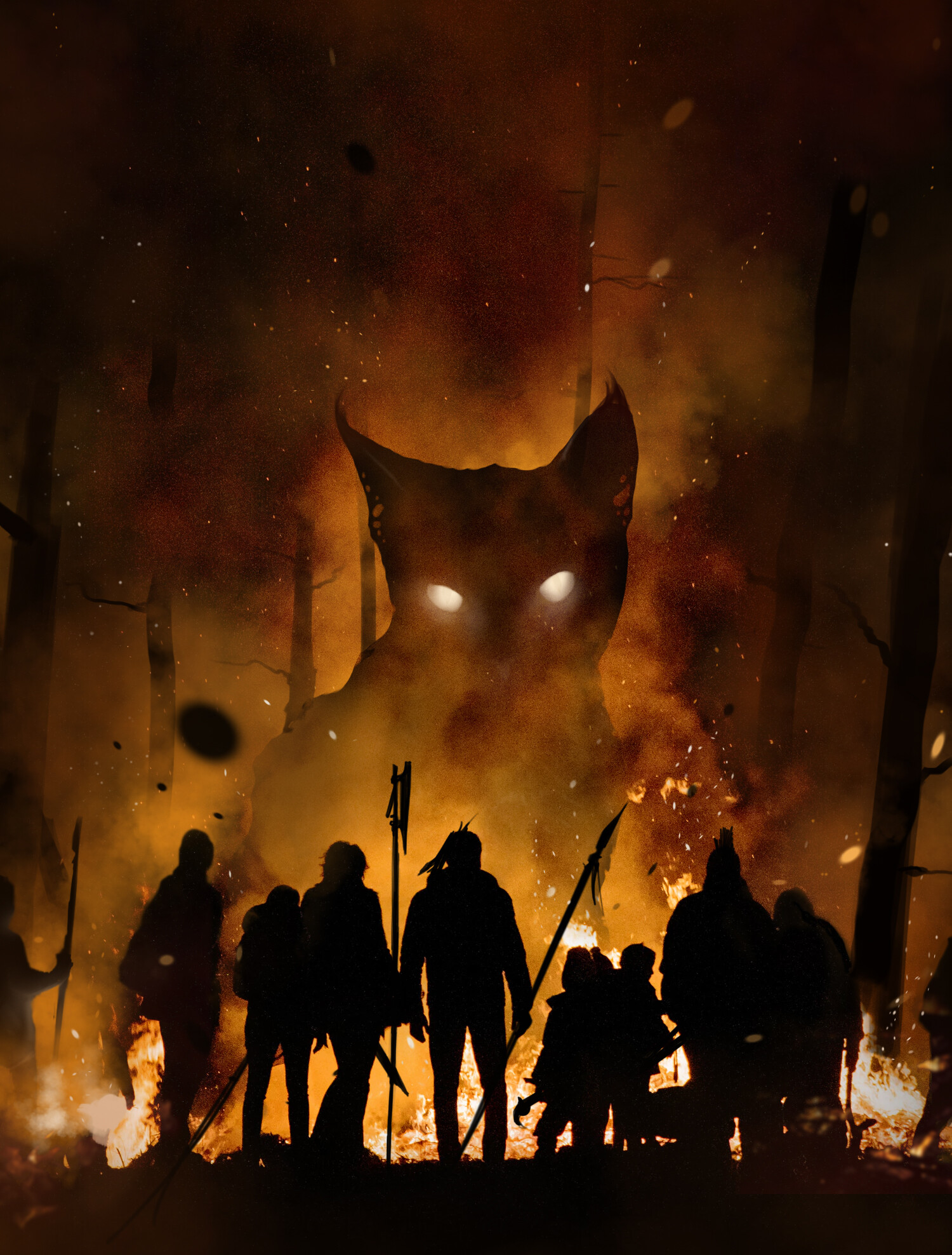 ArtStation - Demon Kitty