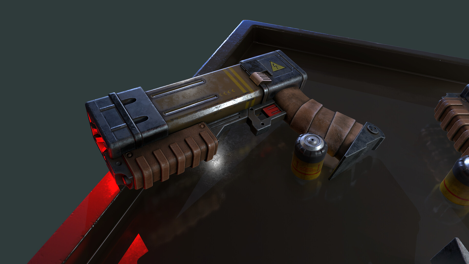 Rogelio Delgado - Laser Pistol Fallout Gun Fanart