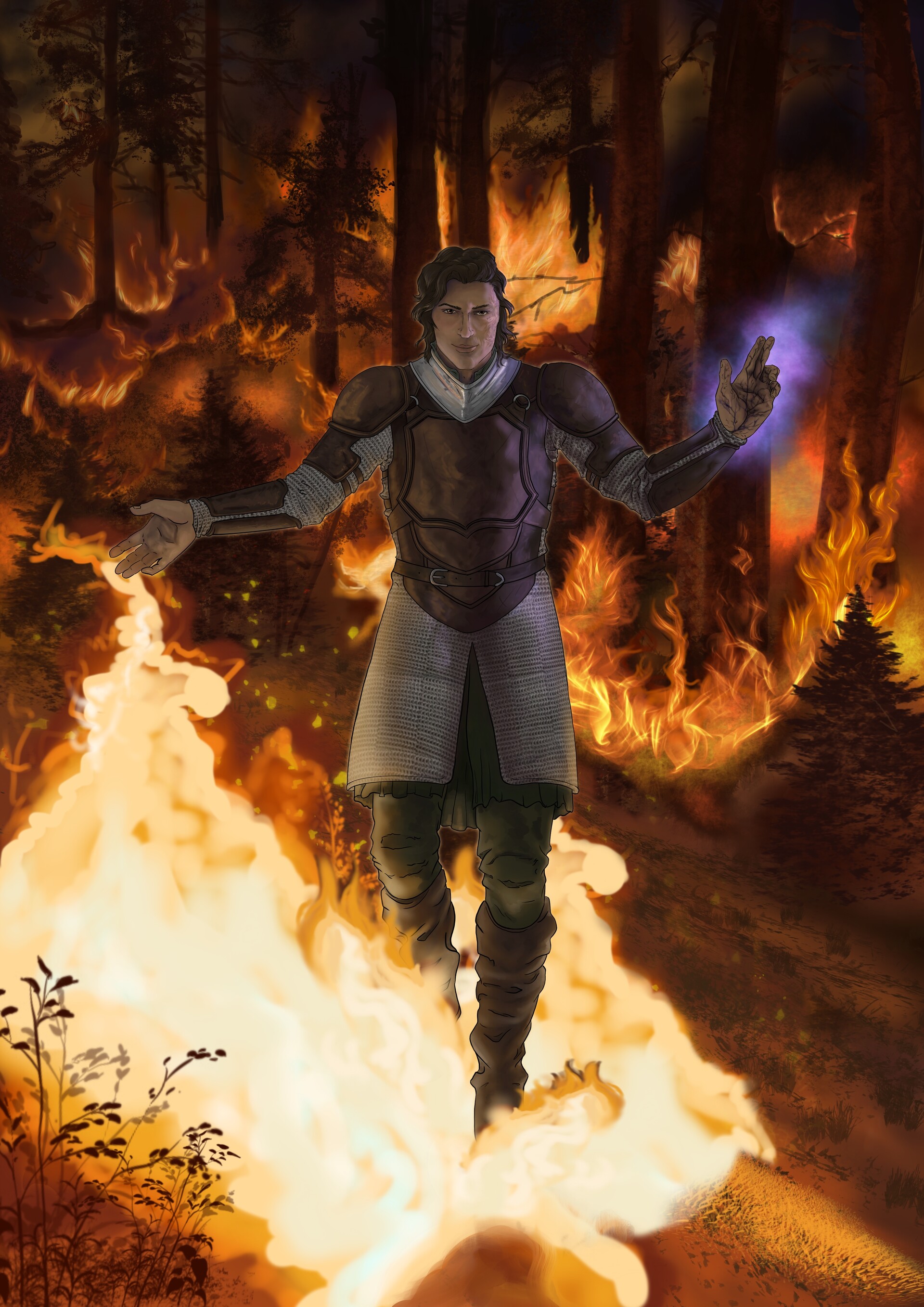 ArtStation - Fire and death