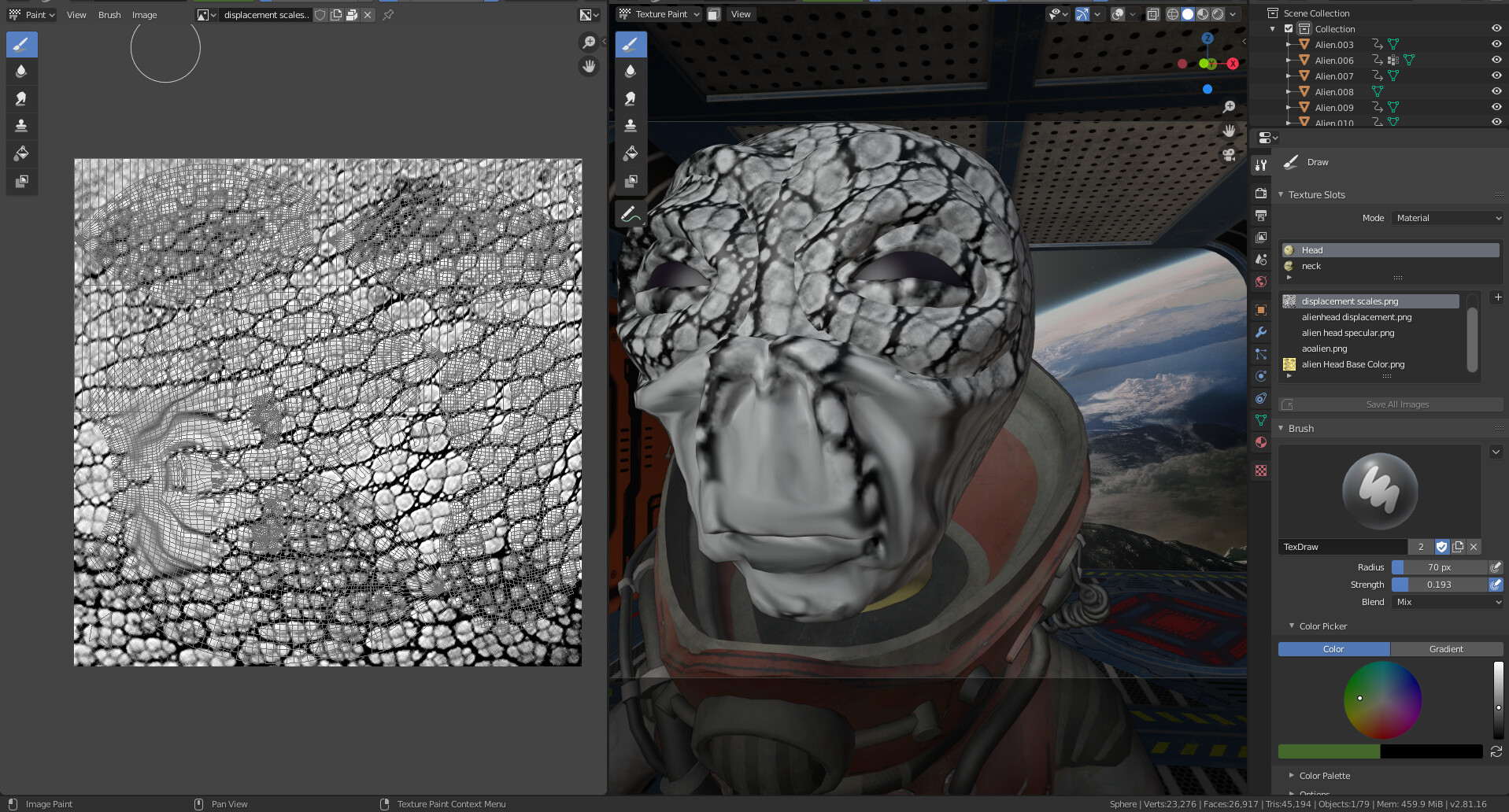 Bam Bernardi - Alien Head