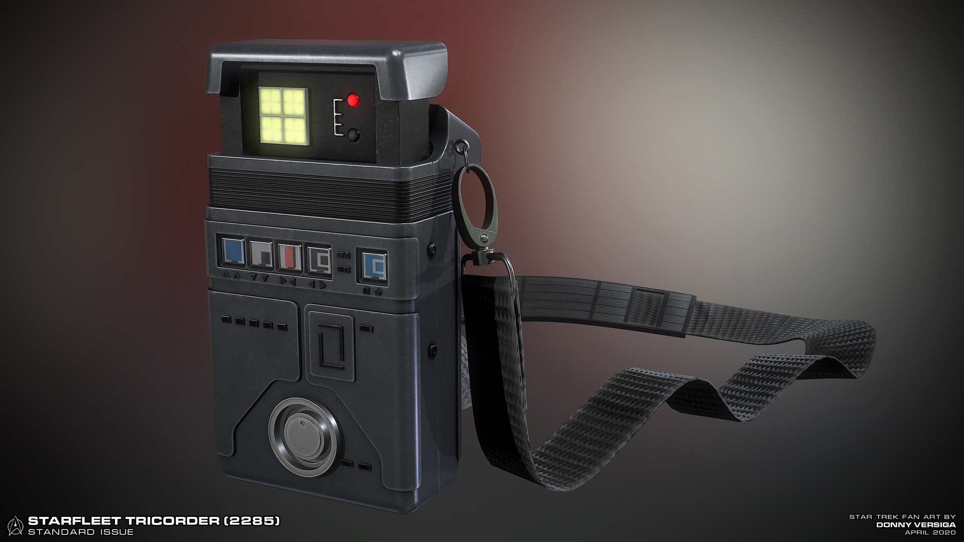 Donny Versiga - Starfleet Tricorder - Star Trek III: The Search For Spock
