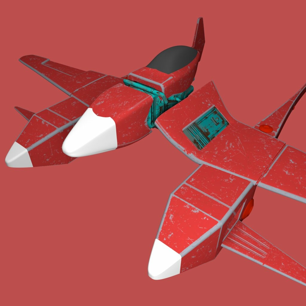 ArtStation - Airplane modeling