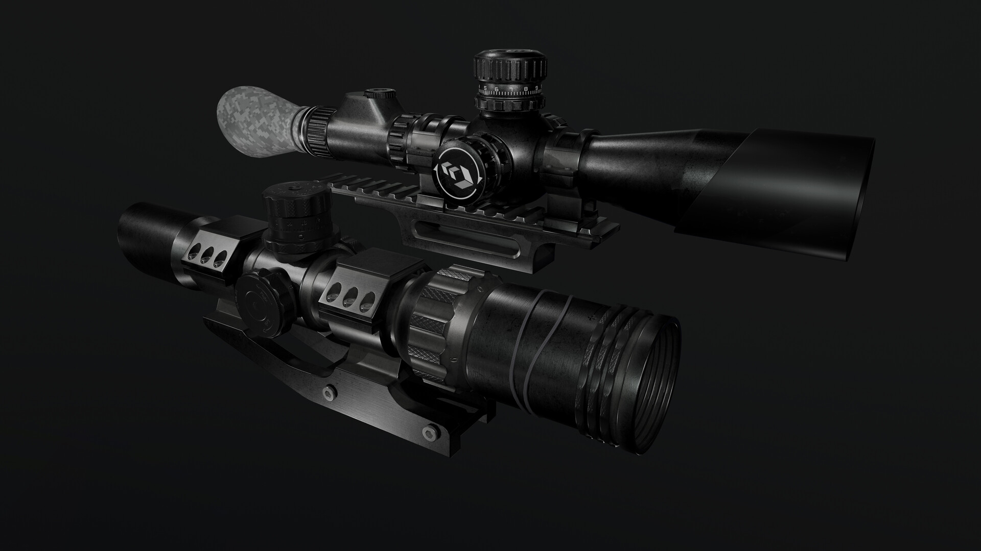 ArtStation - Sniper Scope