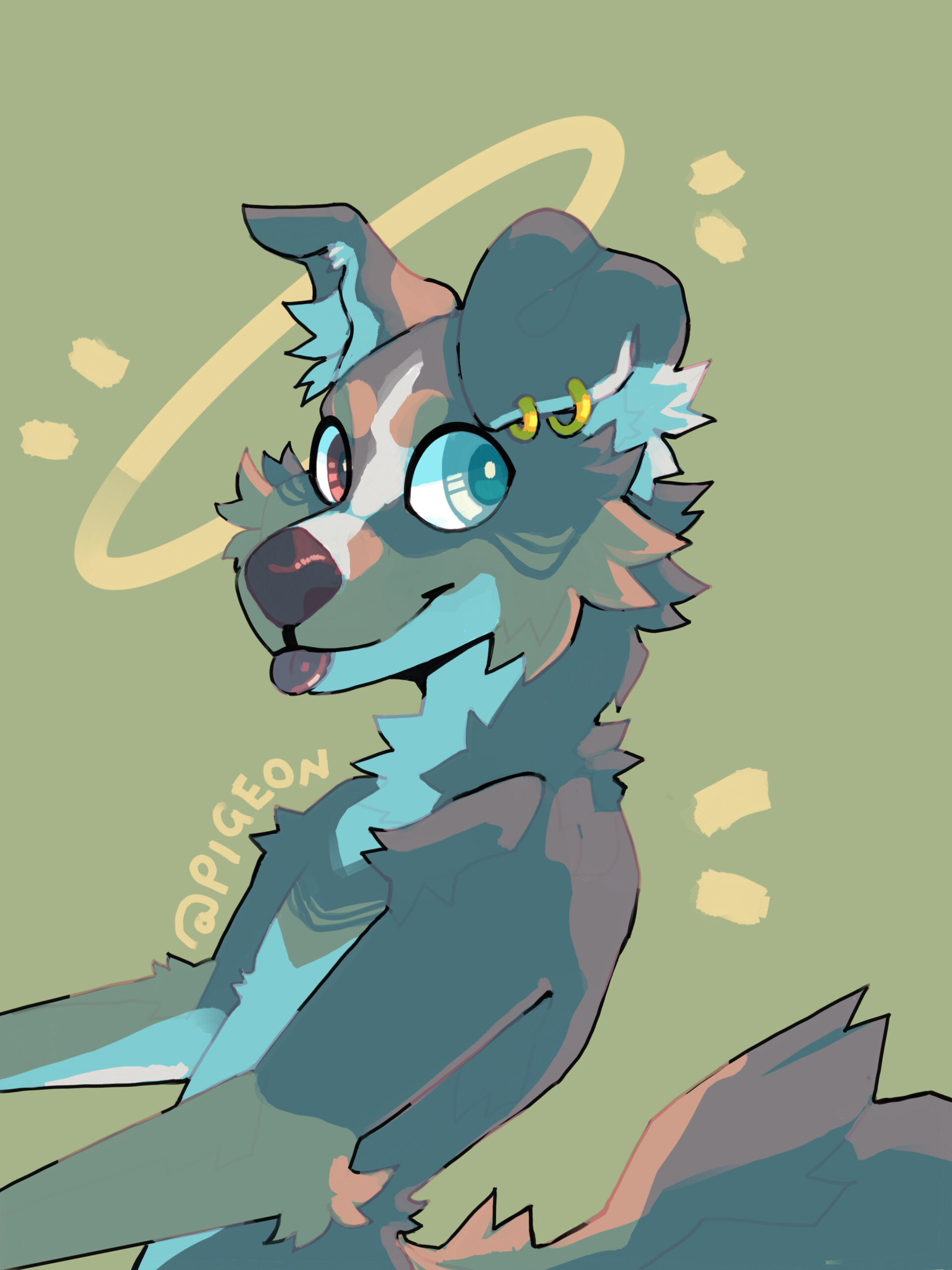 ArtStation - Dog - Shading Work