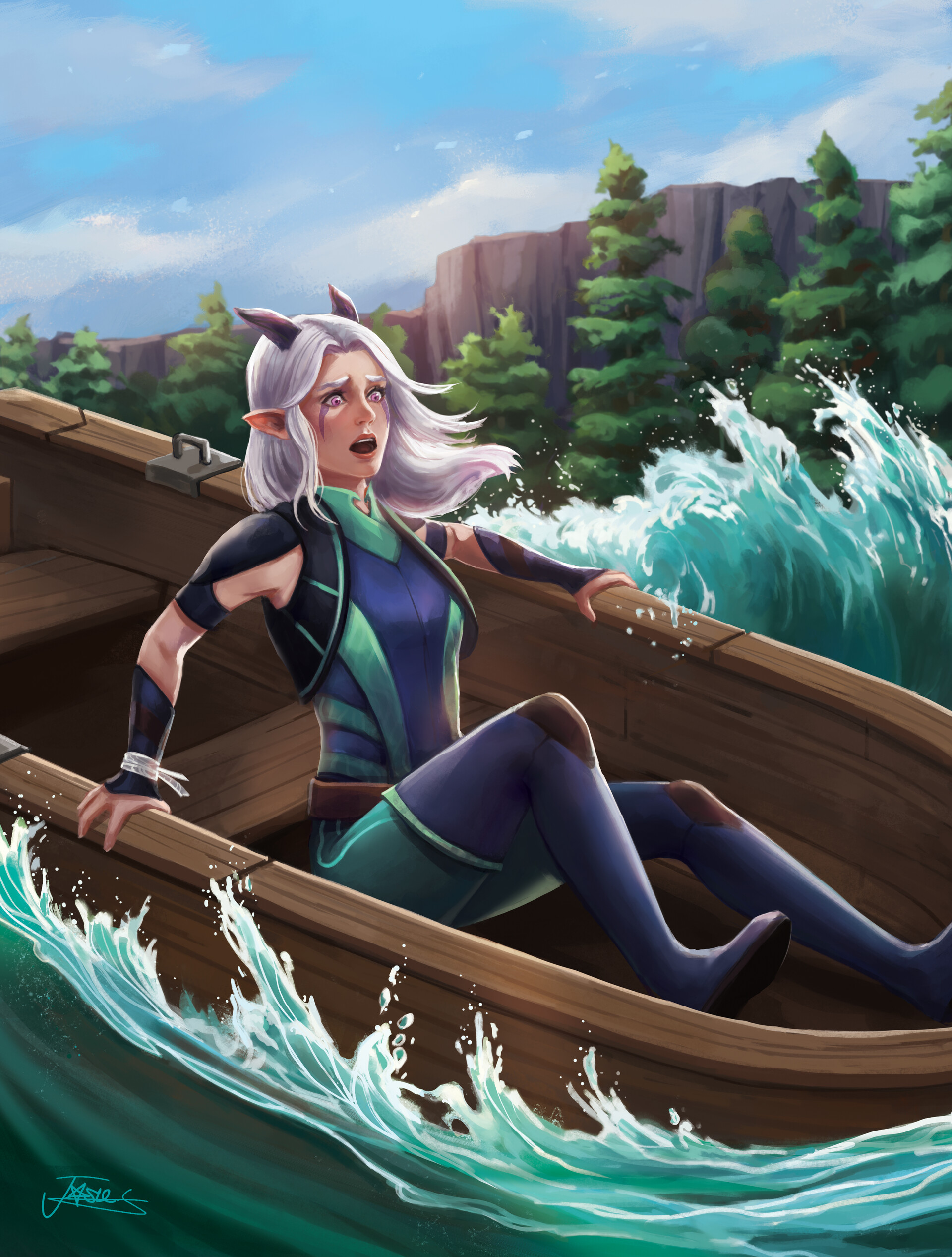 Josephine Frayling - Echoes of Thunder: Rayla