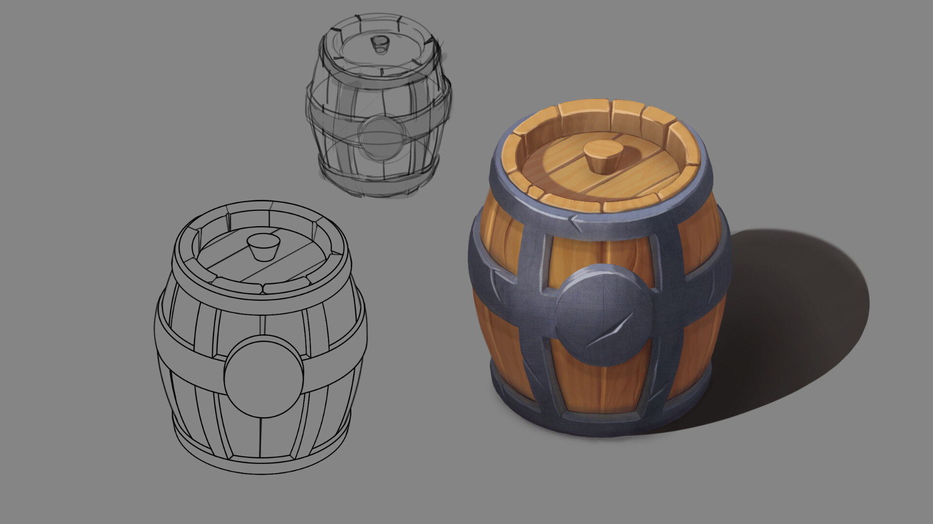 ArtStation - Classic Barrel