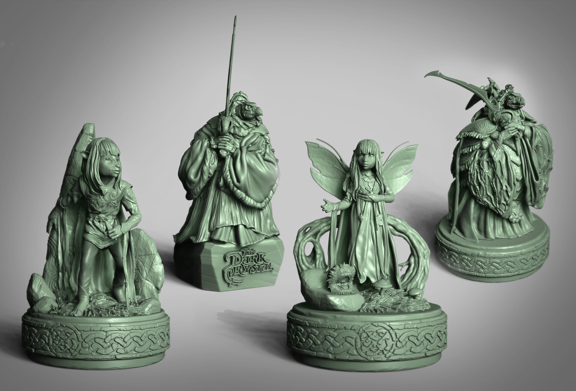 ArtStation - Dark Crystal pieces made for Chronicle Collectibles