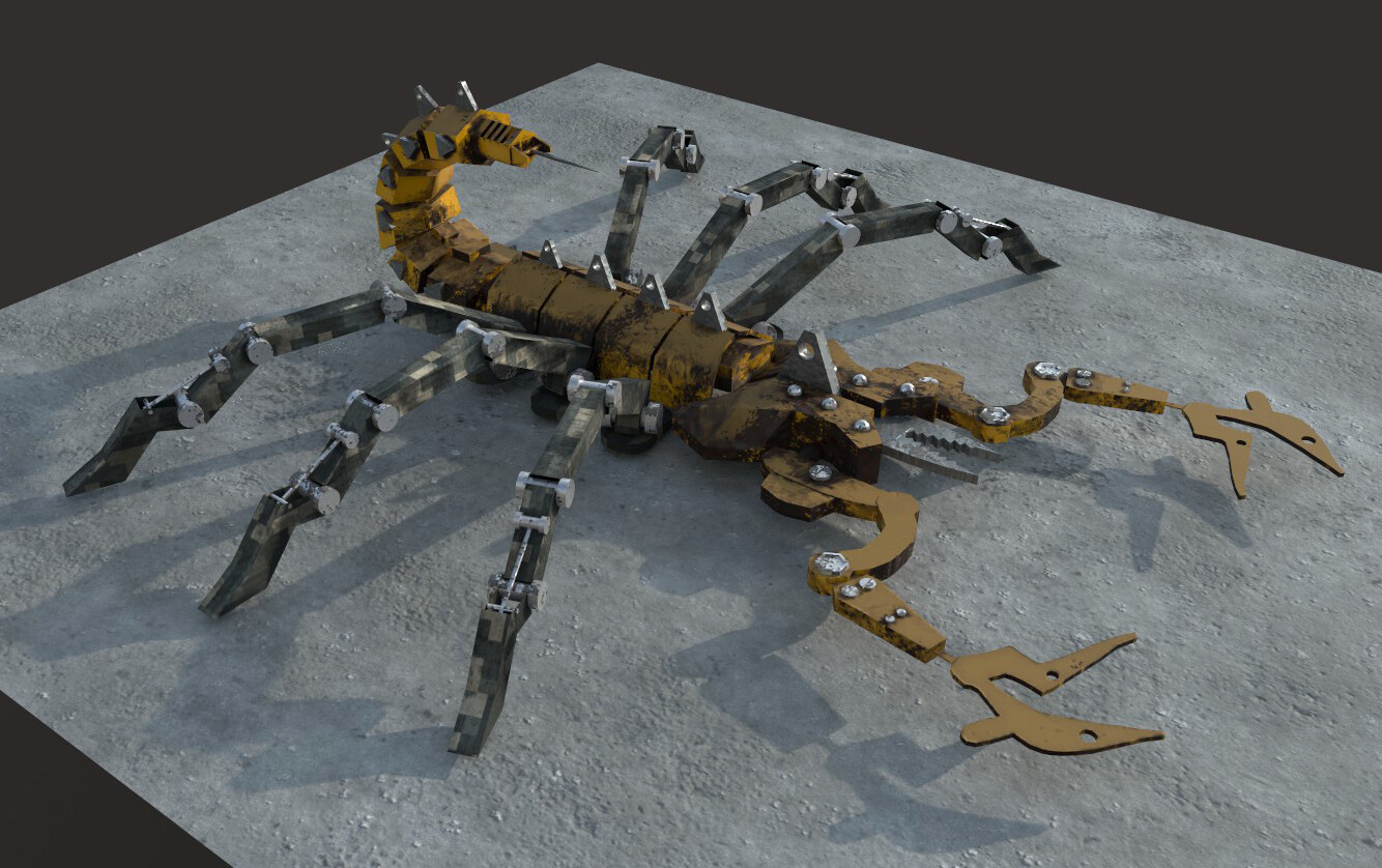 ArtStation - Gaming spider