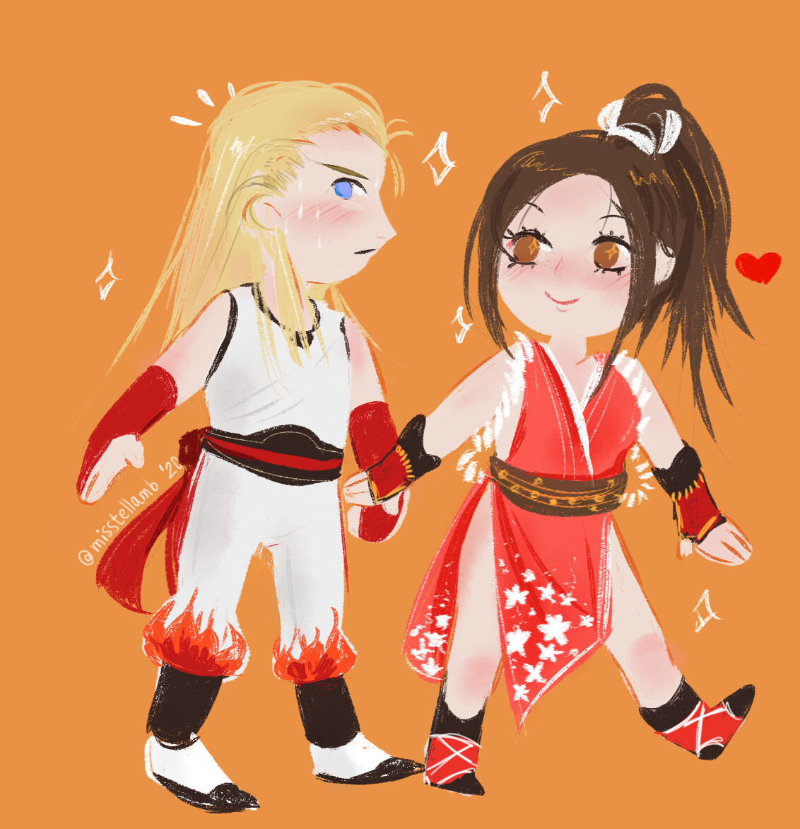 ArtStation - kof chibi