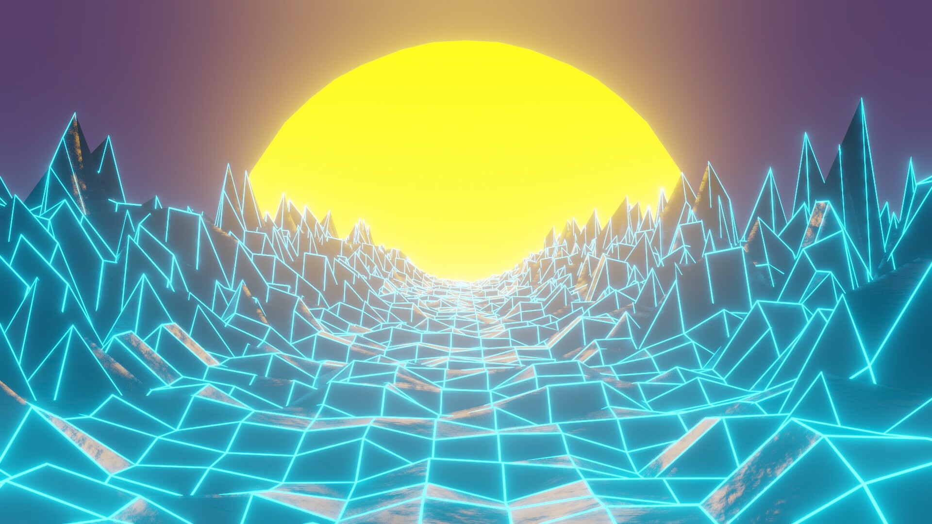 ArtStation - lowPoly road