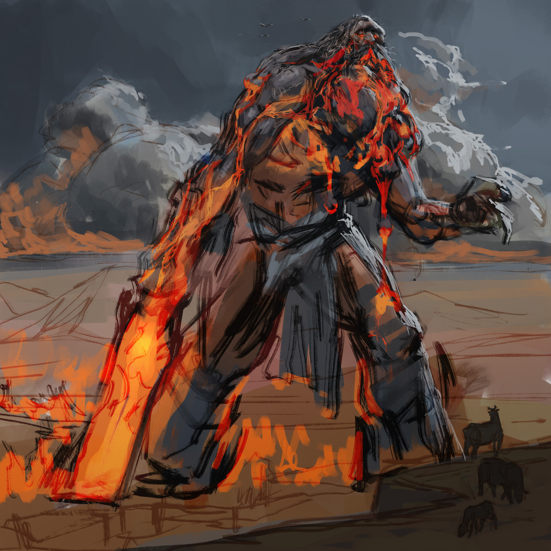 William Bang - Surtr - The Fire Giant