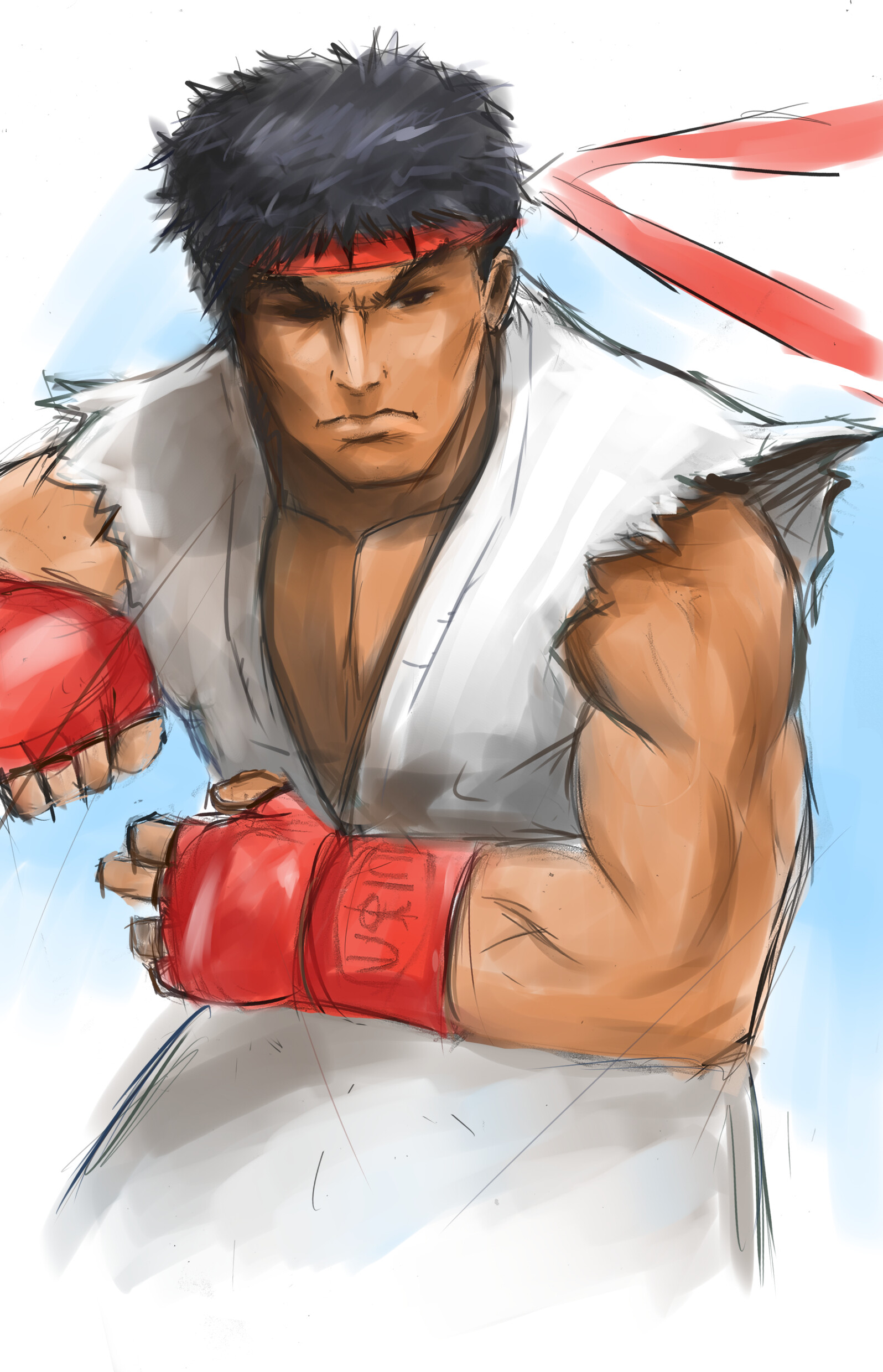 ArtStation - Ryu Fan Art